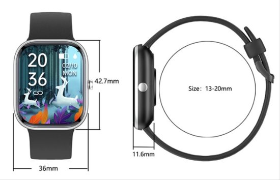 West Watches Smartwatch Kinderen Model Sky Activity Tracker - Tieners ...