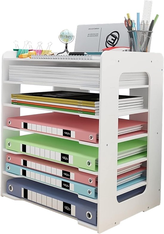 Brievenbakje Organizer Bureau Bureau Opbergrek Bestandshouder A4 ...