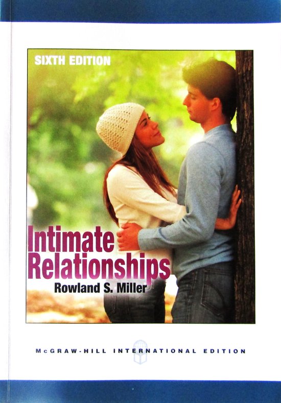 INTIMATE RELATIONSHIPS | 9780071086677 | Miller | Boeken | bol
