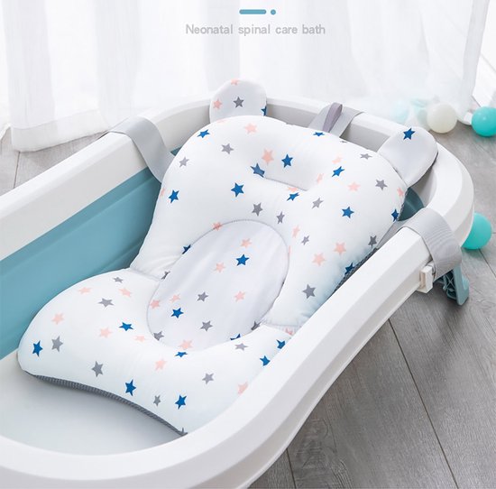 Babybadje 3 in 1 opvouwbaar - Inclusief badkussen - Peuterbadje ...