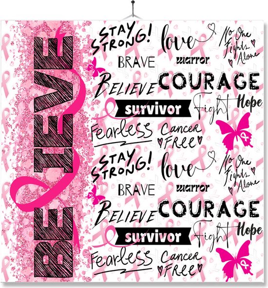 Tegel Met Opdruk | Believe | bol