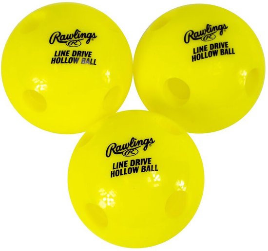 Rawlings Line-Drive Hollow Training ball (3pk) | bol