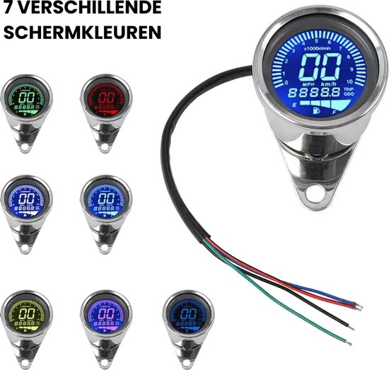 Digitale Teller geschikt voor Piaggio Zip - Dashboard - Scooter ...