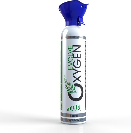 Evolve Oxygen 15L - Oxygène Pure (97%) - Bouteille d'oxygène | bol.