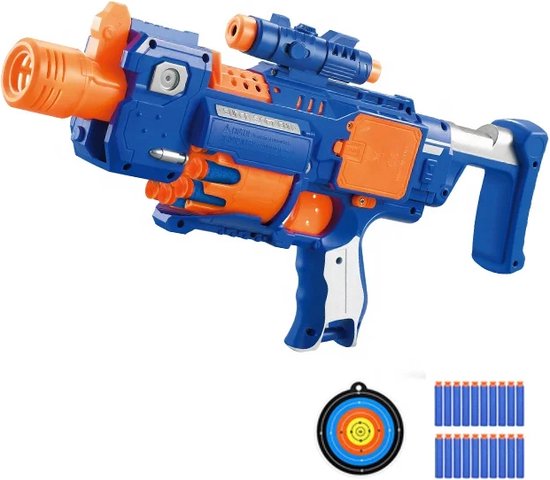 Super Blast Machine gun - Elektrisch blaster speelgoed - 20 x zacht ...