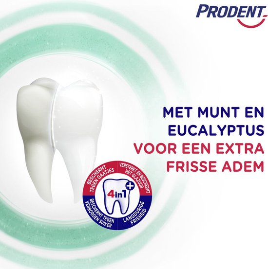 Prodent Menthol Power 75 ml - Voordeelverpakking 24 stuks | bol