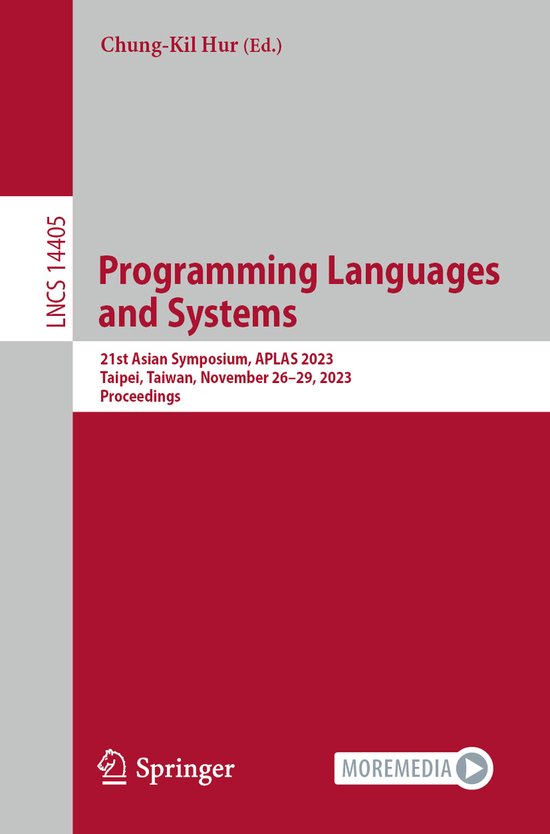 Lecture Notes In Computer Science Programming Languages And Systems 7533