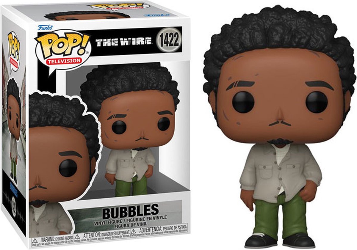 Pop Television: The Wire - Bubbles - Funko Pop #1422 | bol