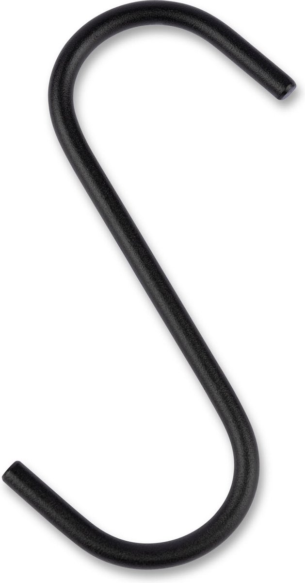 LIROdesign S-haak zwart - Kapstokhaak - Metalen S haak - Set van 5 ...