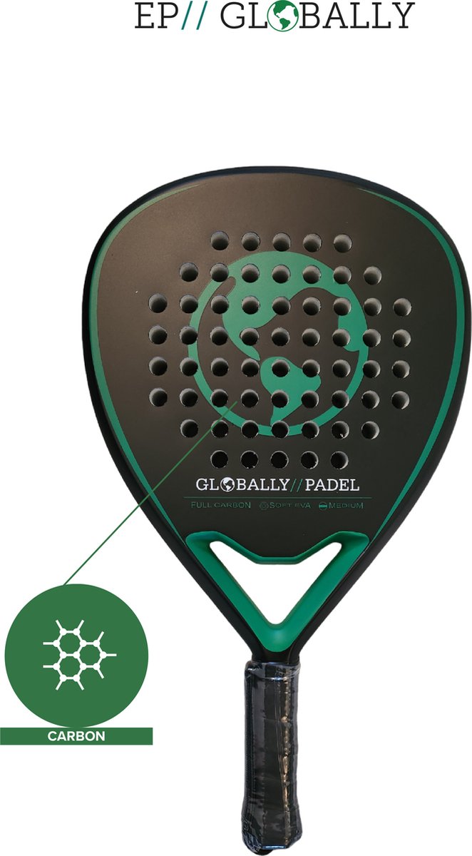 GloballyPadel Pro Edition 2024 – Carbon - Padel Racket - Padel ...