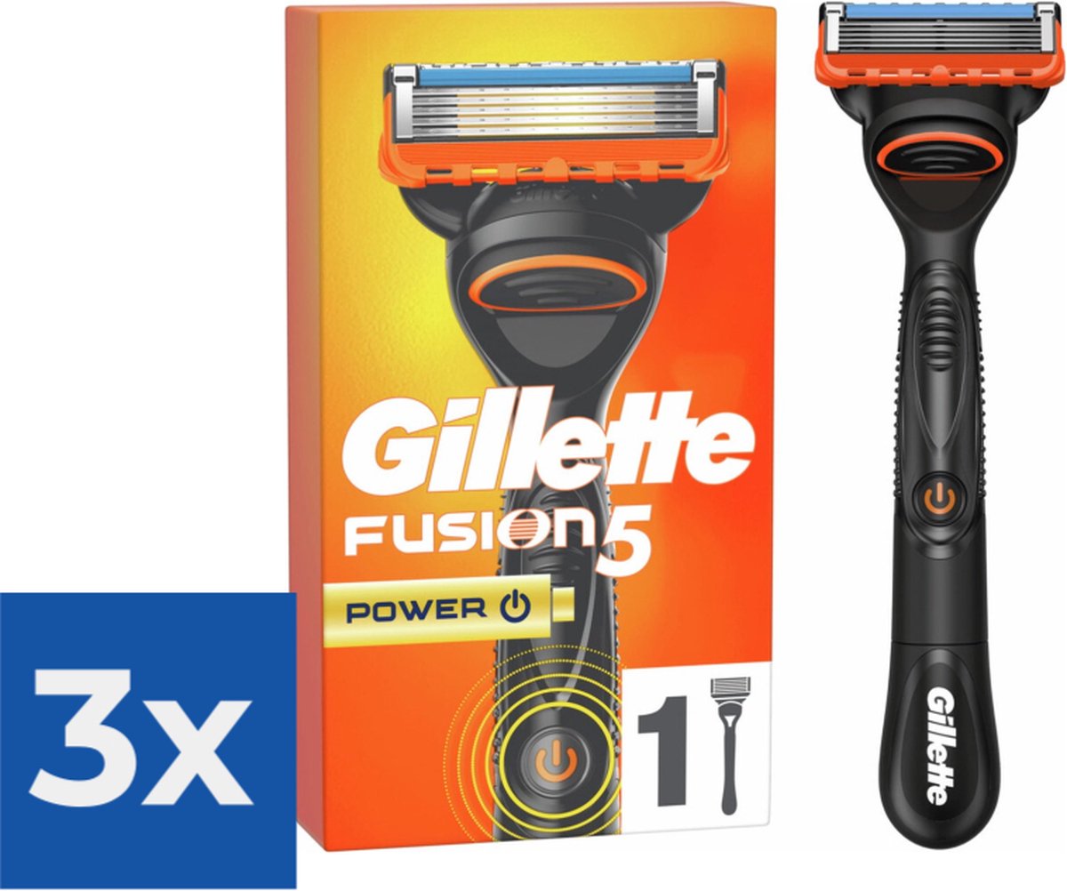 Gillette Scheermes Fusion5 - Voordeelverpakking 3 stuks | bol