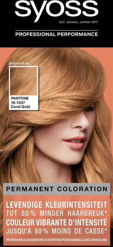 SYOSS Colors Pantone Haarverf 9-67 Coral Gold - 1 stuk ...