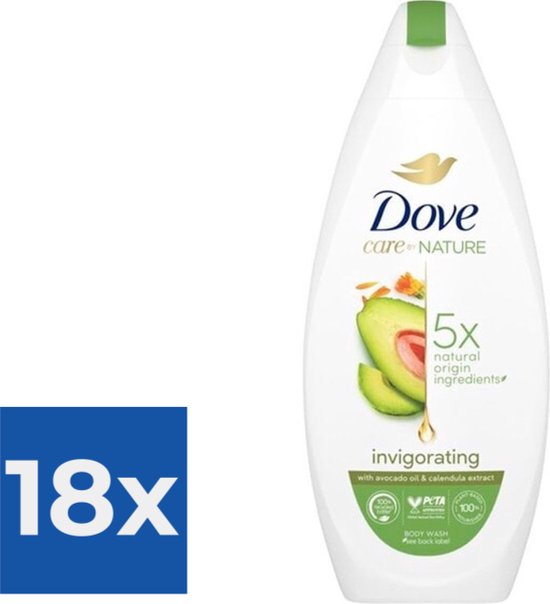 Dove Douchegel - Care By Nature - Invigorating Avocado 225 ml ...