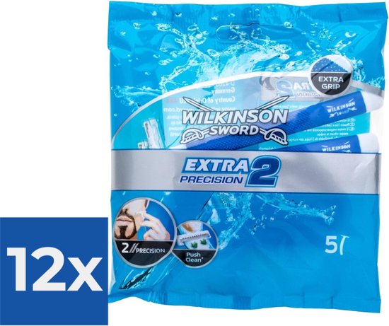 Wilkinson Sword Extra 2 Precision - 5st. - Voordeelverpakking 12 stuks ...