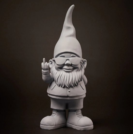 BLOGO The Nani’s Collection “Bernardo Medium Grey (Fuck You)” Decoratie W 11,4 x H... | bol