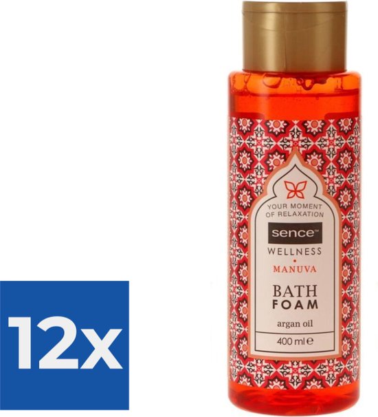 Sence Of Wellness Bath Foam Manuva 400 ml - Voordeelverpakking 12 stuks ...