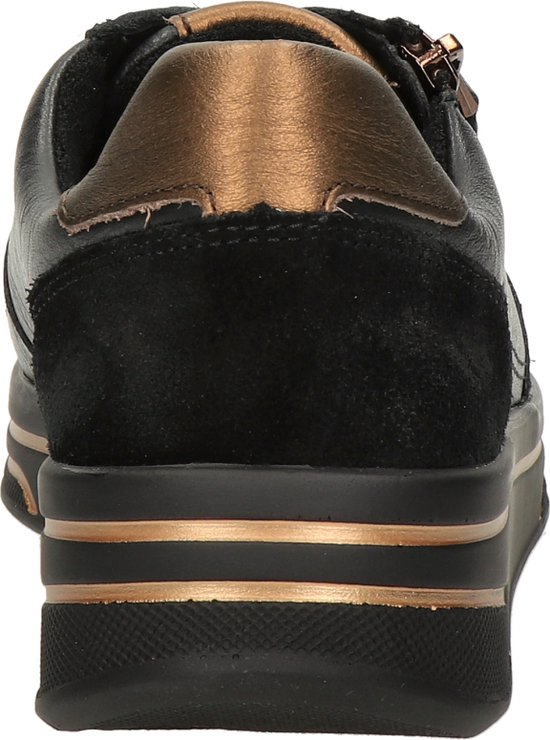 Ara Sapporo dames sneaker - Zwart multi - Maat 41 | bol