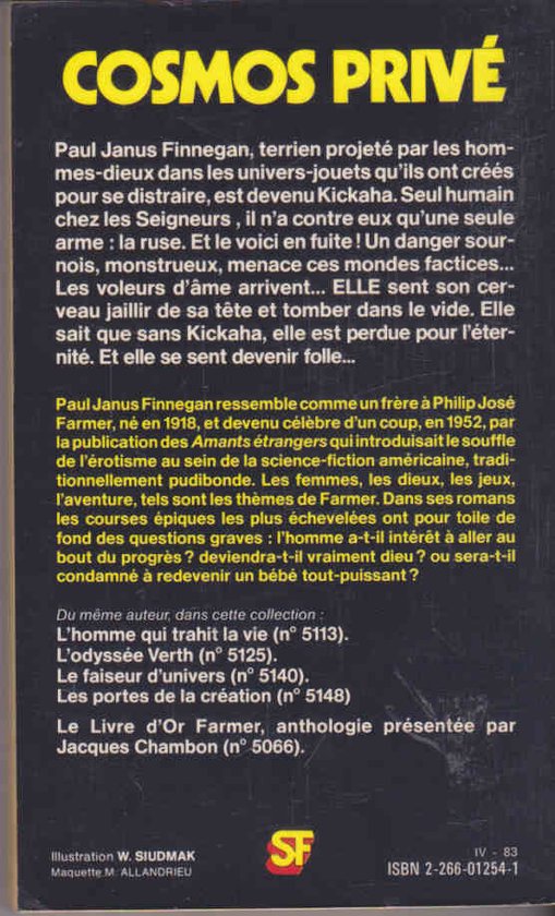 Cosmos Privé, Philip José Farmer | 9782266012546 | Boeken | bol