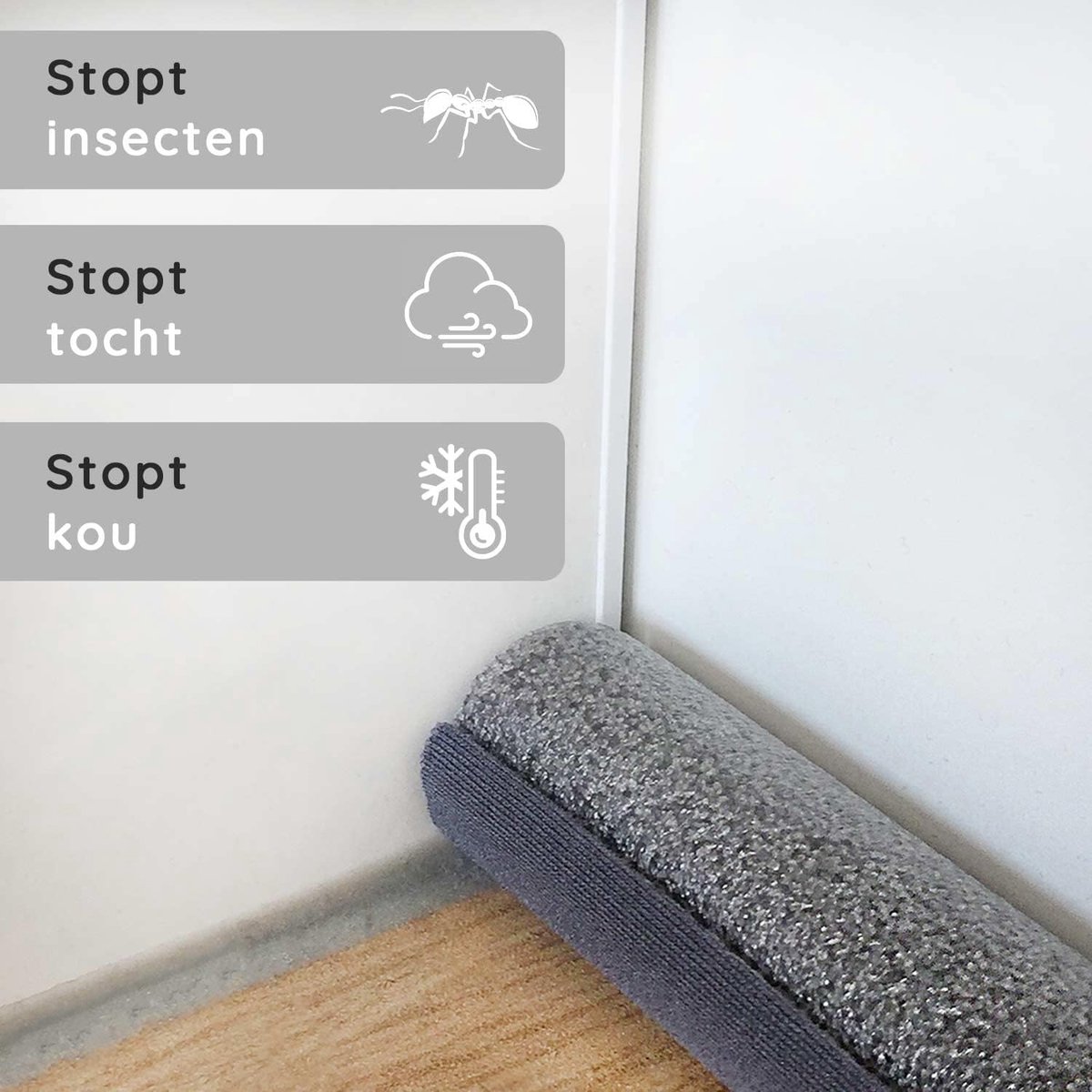 tochtwering voor deuren - Voor alle deuren - Ideale deur tochtwering ...