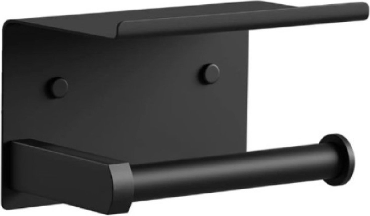 Go Go Gadget - WC-Rolhouder met Plankje - Opstaand randje - Inclusief ...