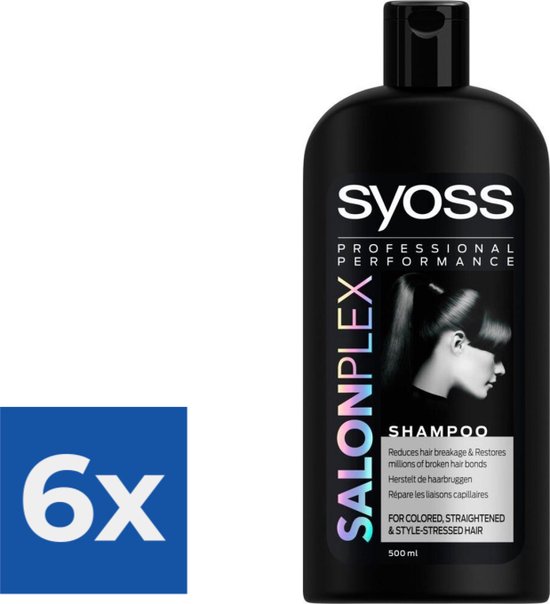 Syoss Shampoo SALONPLEX - Voordeelverpakking 6 stuks | bol