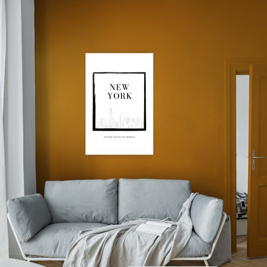 Skyline New York 80x120 cm - New York skyline poster - Posters ...