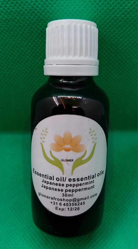 Glomer- Japanse Pepermunt essential olie- huile essentielle Japon | bol