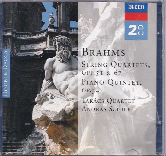 2CD String Quartets, Piano Quintet - Johannes Brahms - Takács Quartet, András Schiff... | bol