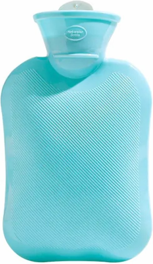 Kruikje 500ml - Blauw - Warmwaterkruik - Warmtekruik - Warmwaterzak ...