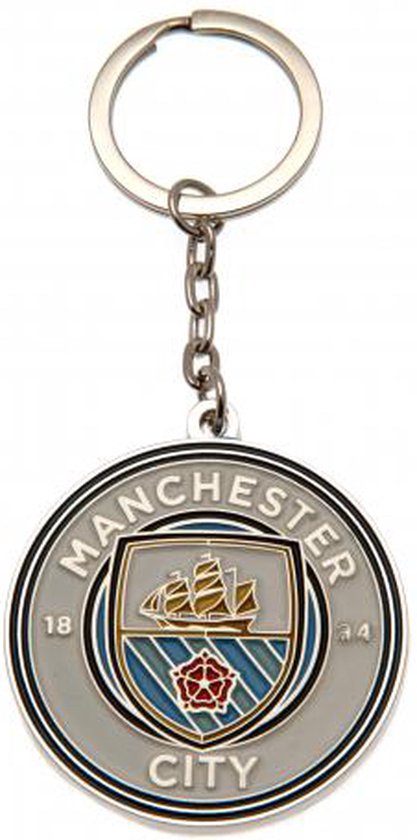 Manchester City sleutelhanger logo | bol
