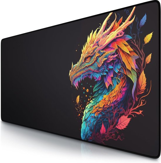 XXL Speed Gaming muismat, zwart, 900 x 400 mm, XXL muismat, groot ...