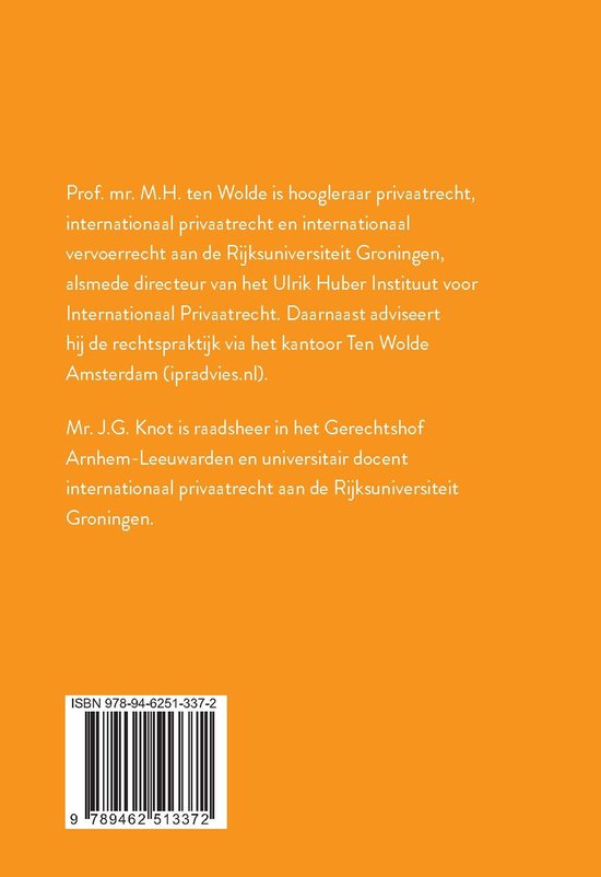 Nederlands Internationaal Privaatrecht - IPR regelingen en Boek 10 BW | bol