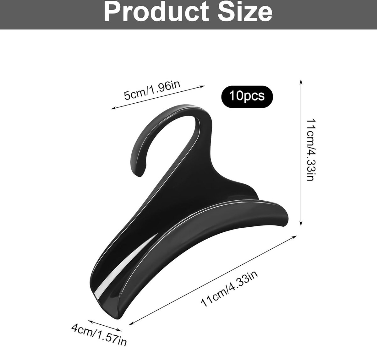 Handtas, kledinghangers, 10 stuks, hoedenstandaard, kledinghanger ...