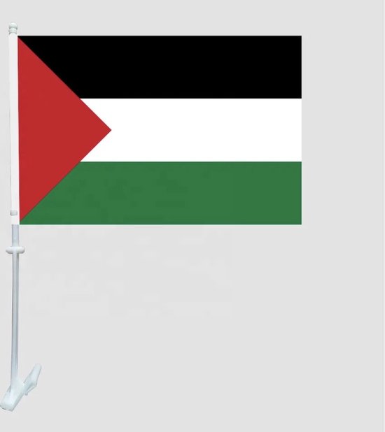 Palestijnse auto vlag, vlaggen, palestine, Palestina, Palestijnse, vlag ...
