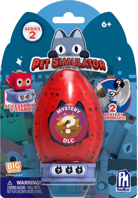 Pet simulator x minifiguur 1-pack | bol