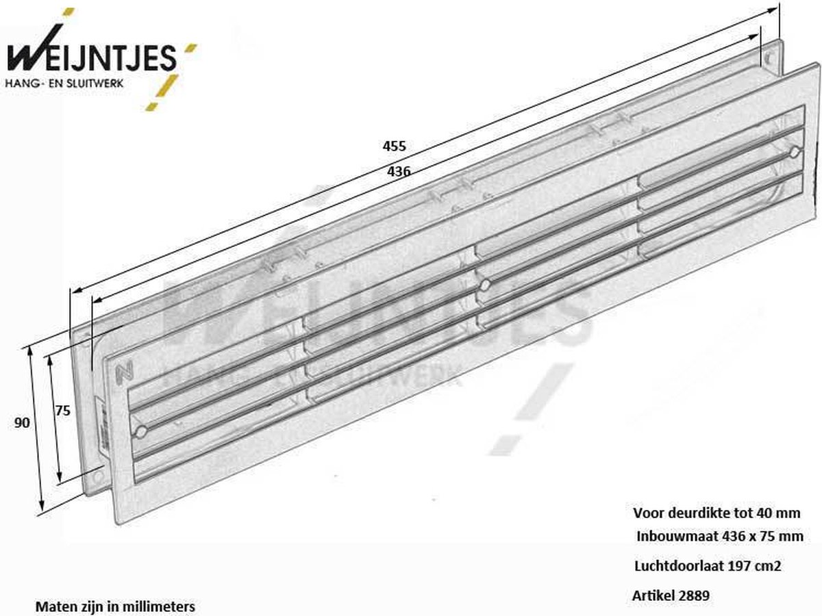 nedco-kunststof-deur-ventilatierooster-455x90mm-chroom-bol