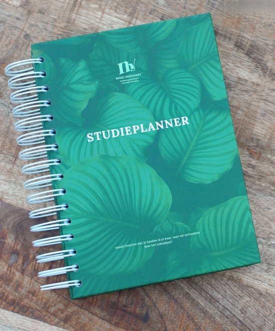 Studieplanner - Planner - Nikki Vervoort Studiebegeleiding & RT | bol