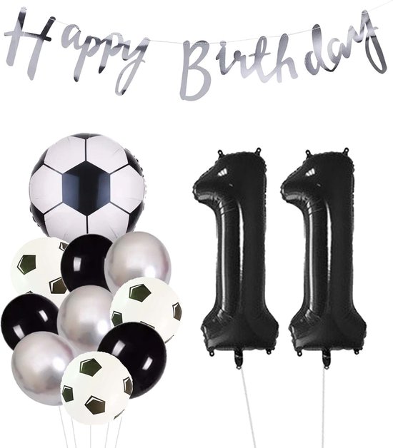 Cijfer Ballon 11 | Snoes Champions Voetbal Plus - Ballonnen Pakket ...