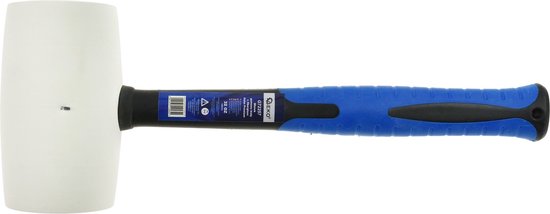 GEKO Witte rubberen hamer - schokabsorberend - antislip - 900g - 355 mm ...