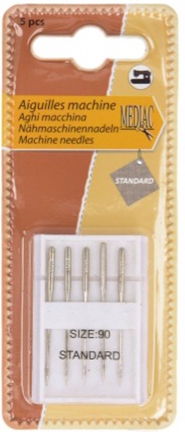 Naaimachine naalden 90 - 14 Standaard 5 stuks | bol