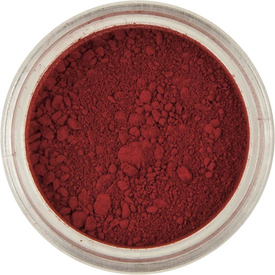 RD Eetbare Kleurenpoeder - Robijnrood | bol