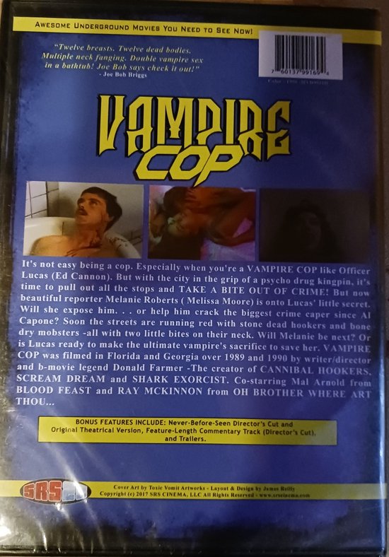 Vampire Cop (Import geen NL ondertiteling), Movie (Import) | Muziek | bol
