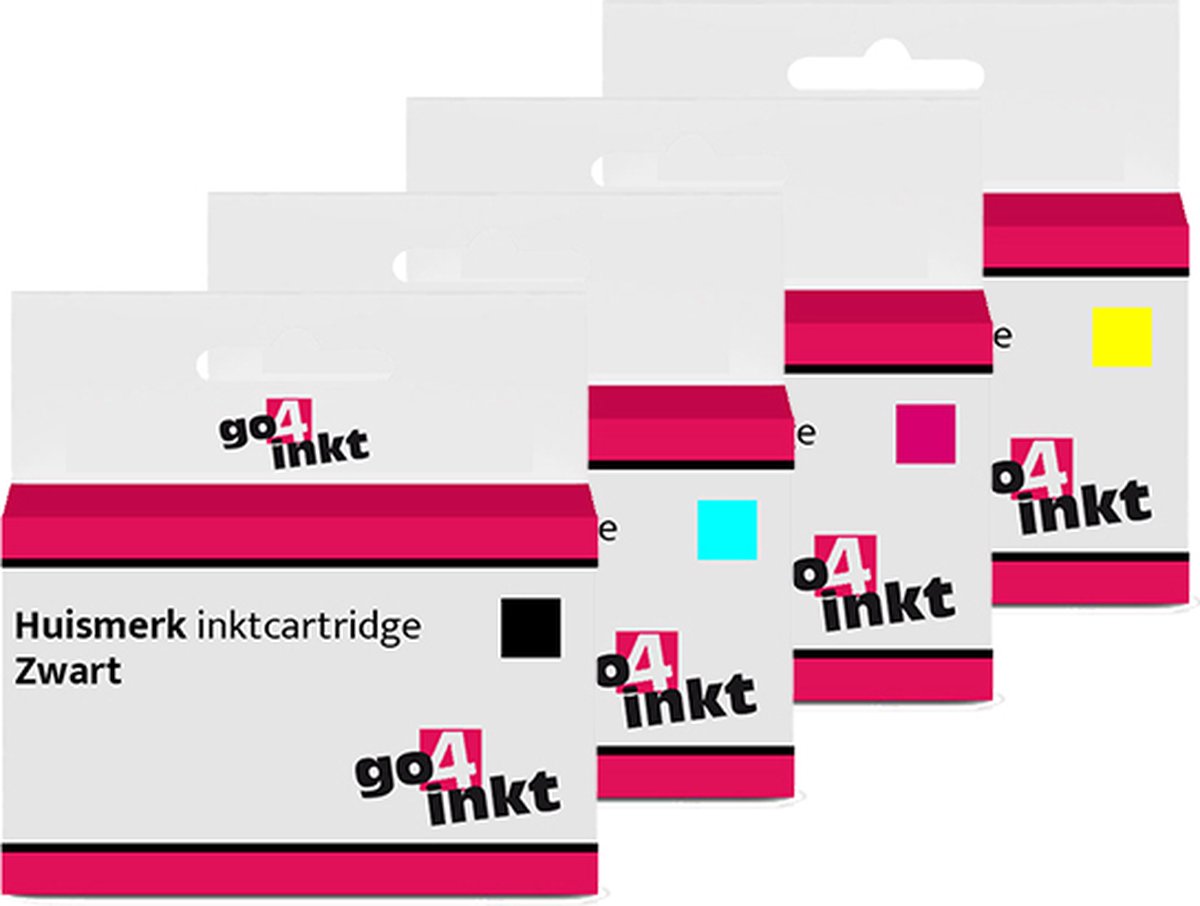 Epson 604XL inktcartridges van Go4inkt - 4 stuks - Zwart, Cyaan ...