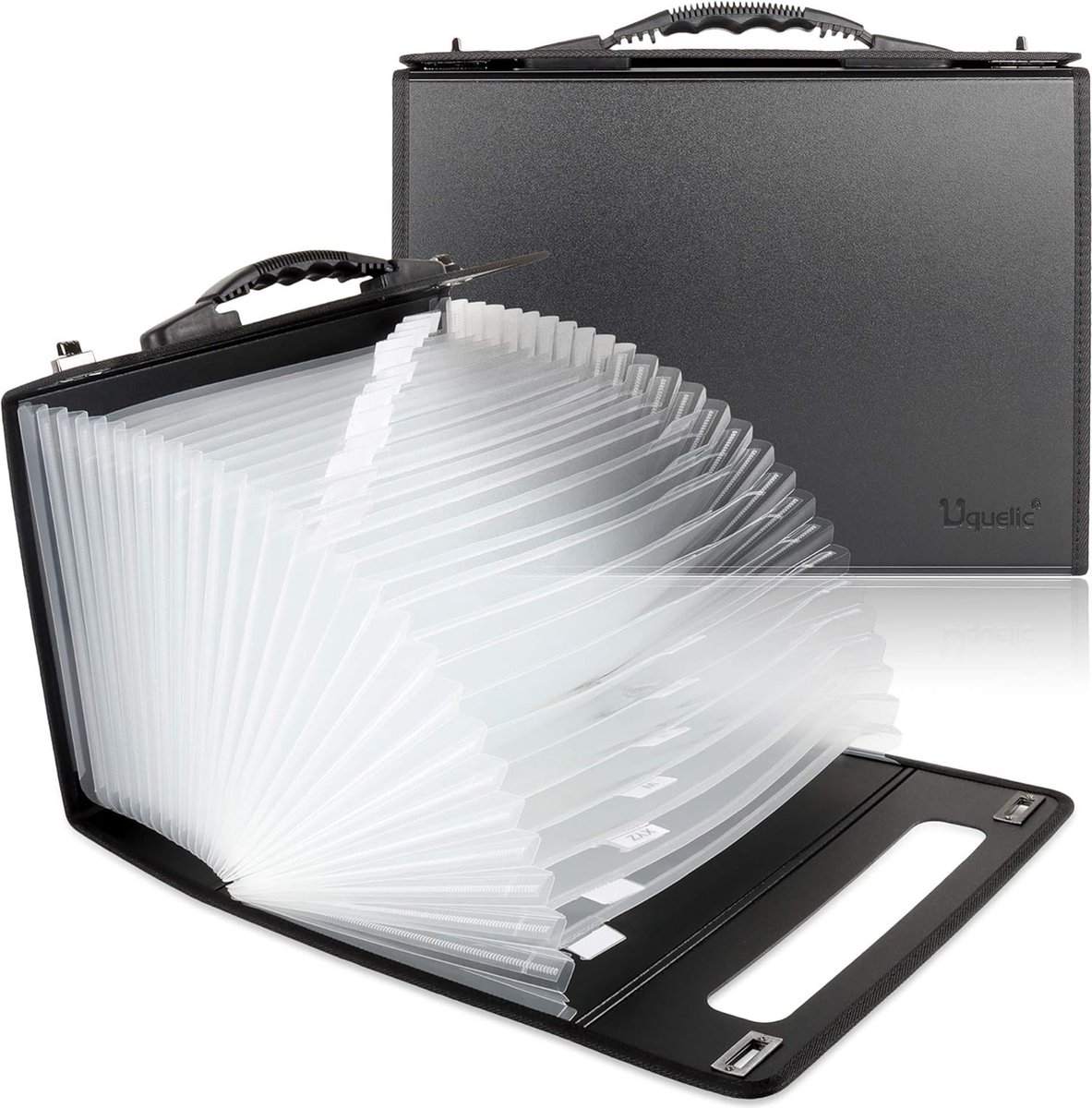 Documentenmap met 26 vakken, A4-map, accordeonmap, administratief ...