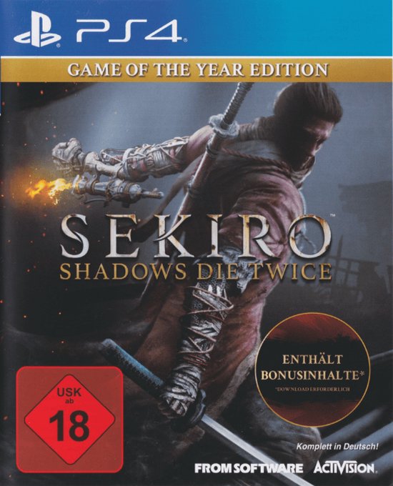 Sekiro: Shadows Die Twice - DE (PS4) | Games | bol