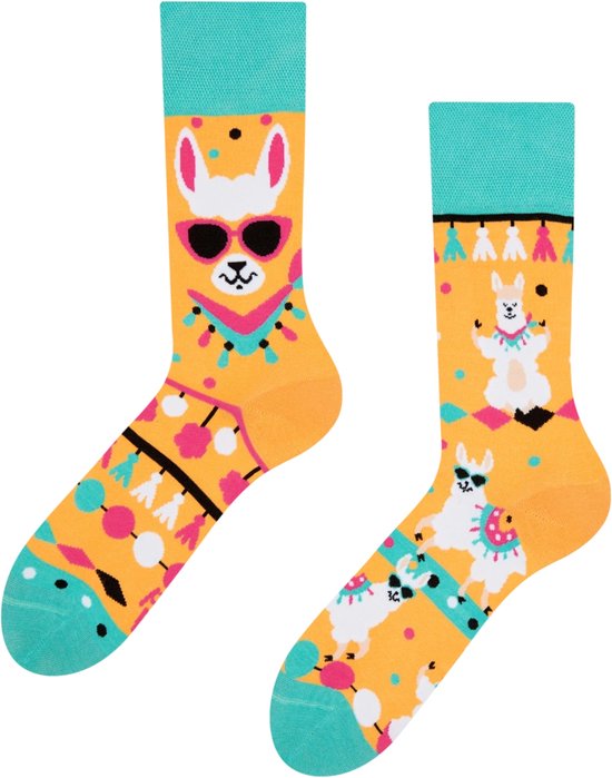 Dedoles Sokken - Regular Socks Cool Llama - Unisex - Maat - 39-42 | bol