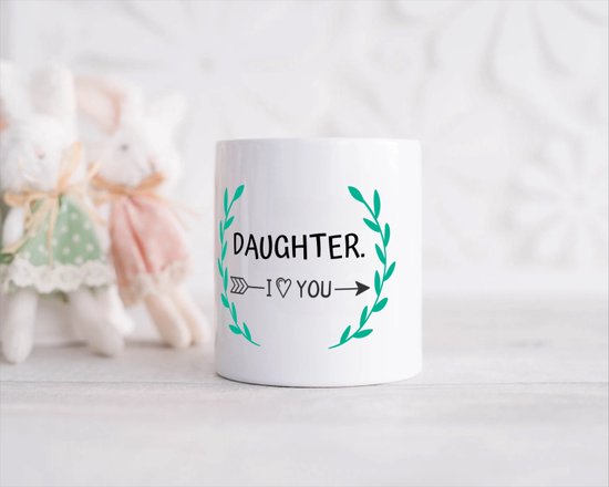 Akyol - daughter i love you Spaarpot - Dochter - de liefste dochter - verjaardag -... | bol