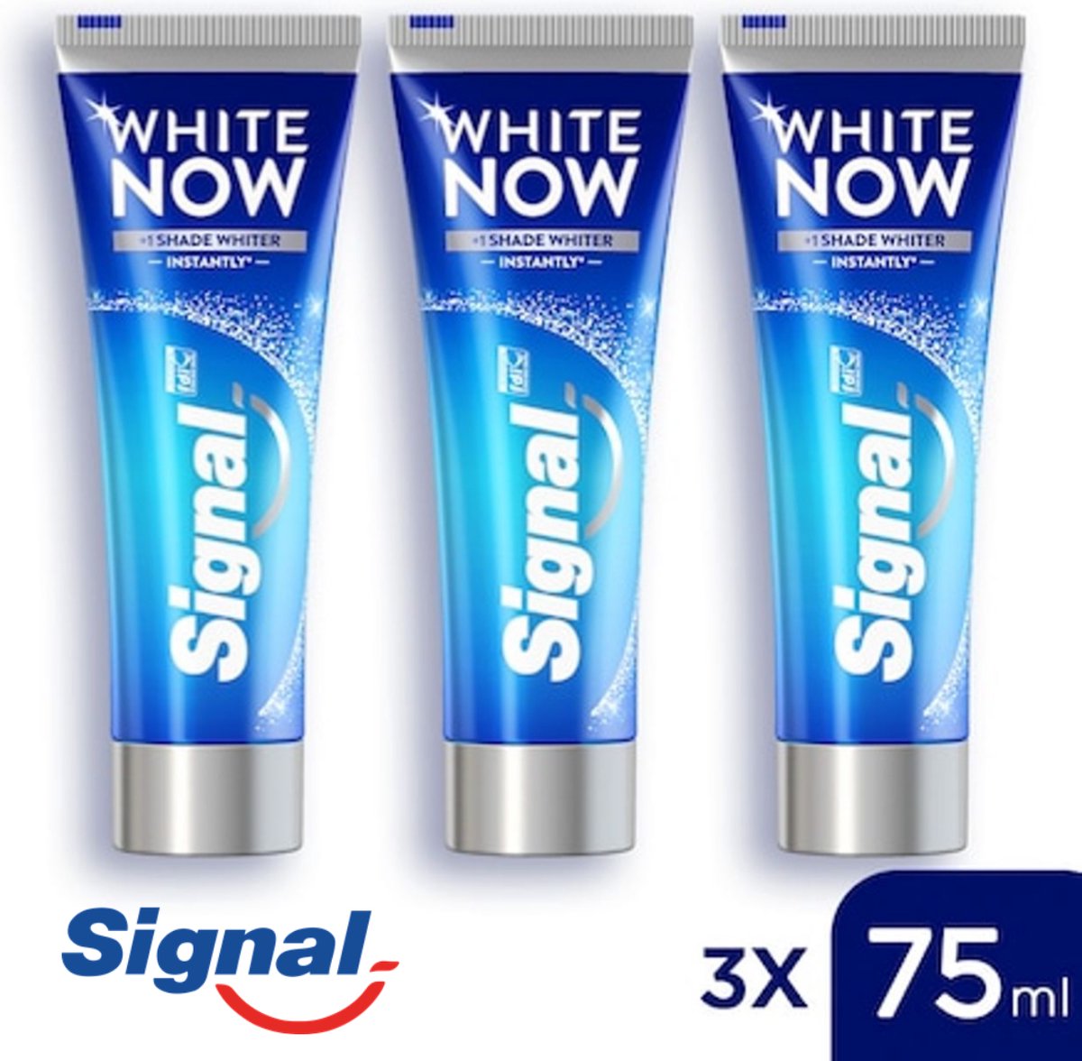 Signal White Now Instantly Whiter Teeth 1 Shade Whiter Tandpasta ...