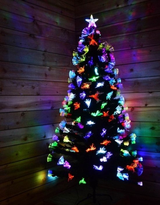 Kunstkerstboom met glasvezel LED verlichting - 180 cm - kerstboom | bol.com Kunstkerstboom met glasvezel LED verlichting - 180 cm - kerstboom | bol.com