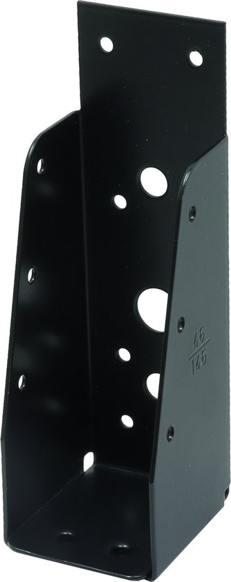 Wovar Balkdrager Zwart Zonder Lip voor 4.5 x 14.5 cm Balken | Per Stuk ...